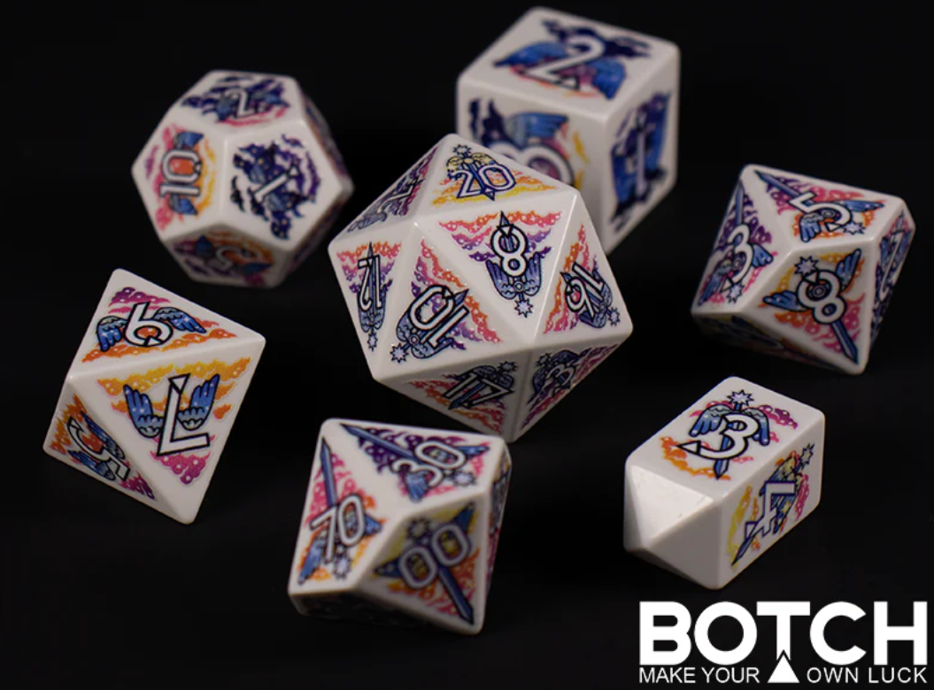 Botch Dice | Celestial Dawn – Pandemonium Books and Games