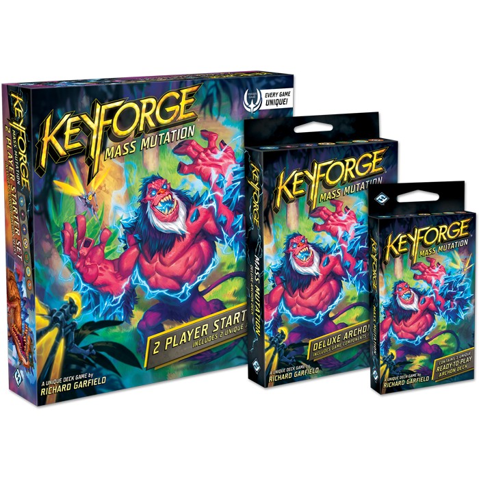 KeyForge Mass Mutation Deck Display – Pandemonium Books and Games