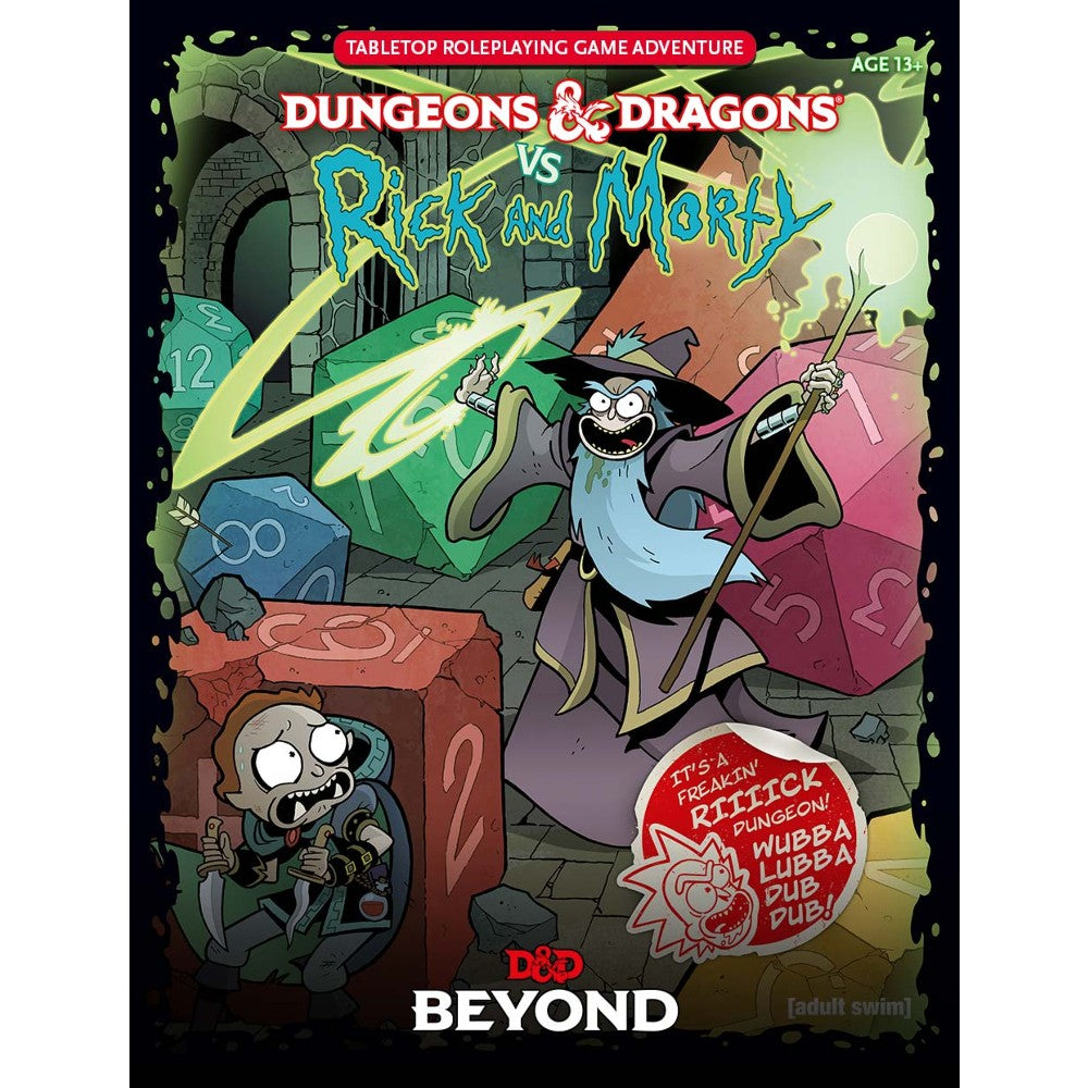 D&D 5E: Dungeons & Dragons vs Rick & Morty – Pandemonium Books and Games
