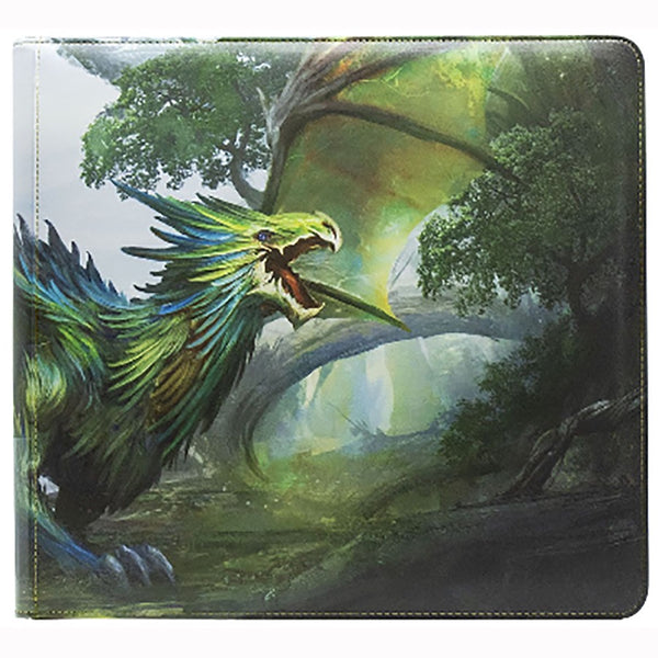Dragon Shield: Card Codex Zipster Binder - XL Olive Lavron ...