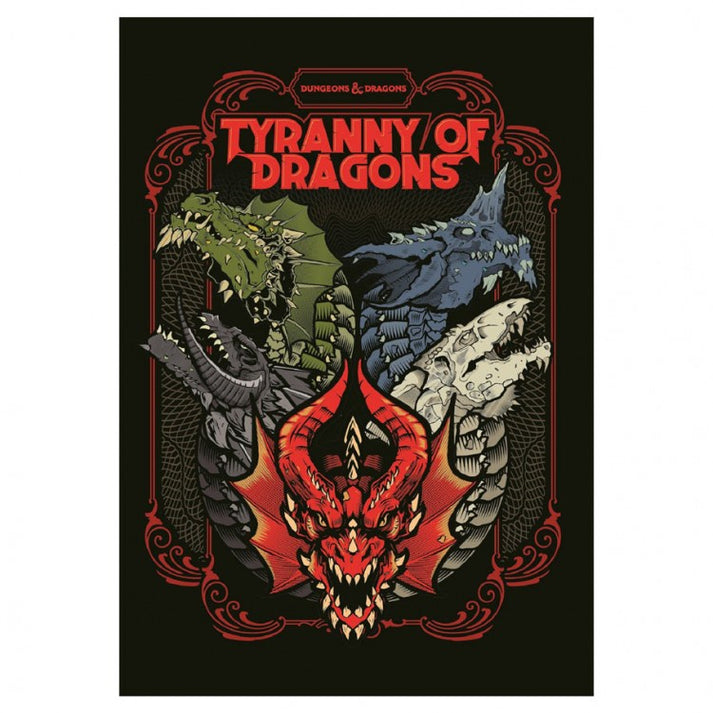 D&D 5E: Tyranny of Dragons alt cover – Pandemonium Books and Games